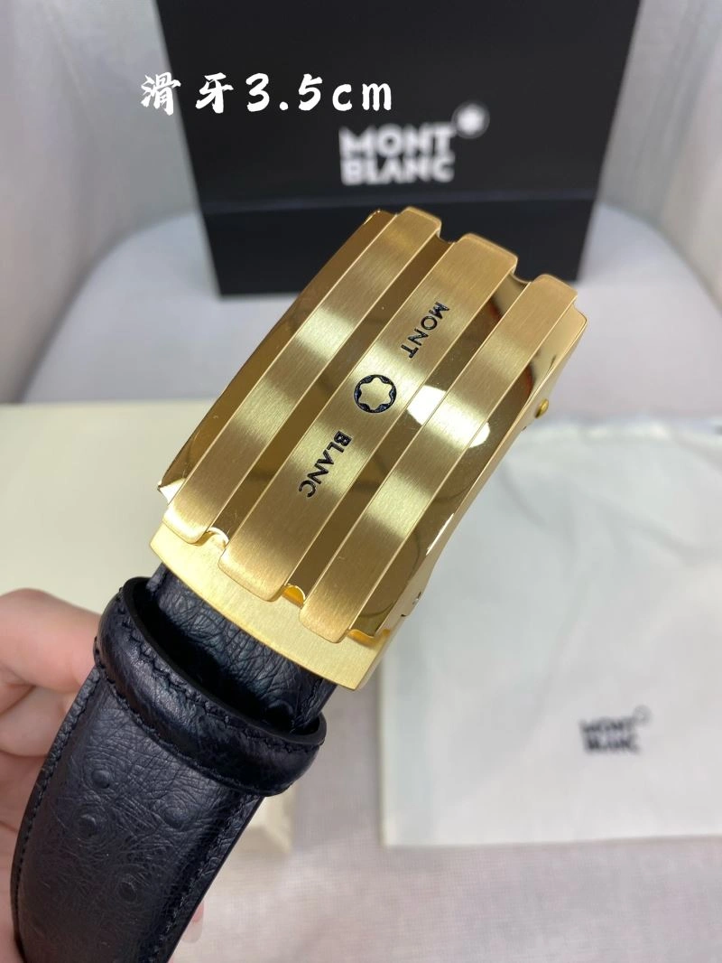 Exact replica Montblanc Belts
