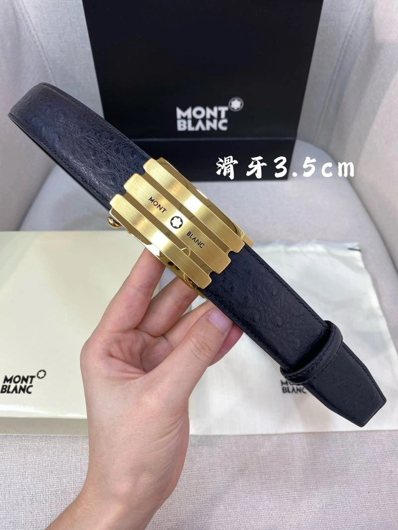 Exact replica Montblanc Belts