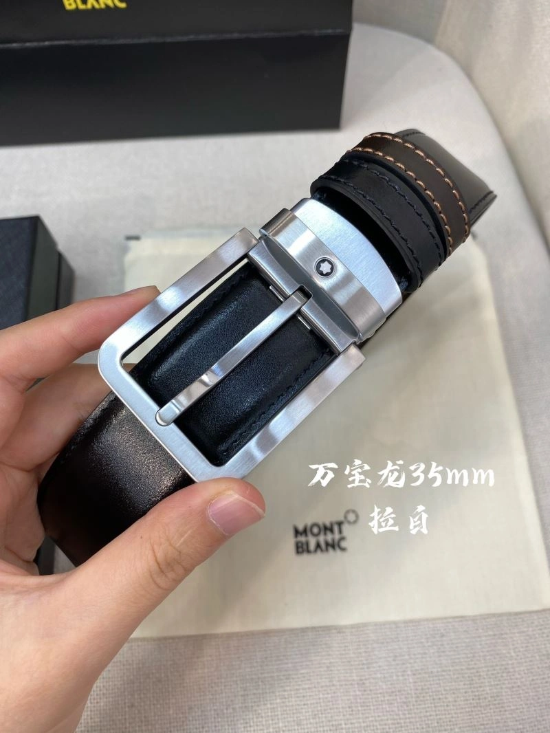 Brand-authenticated Montblanc Belts