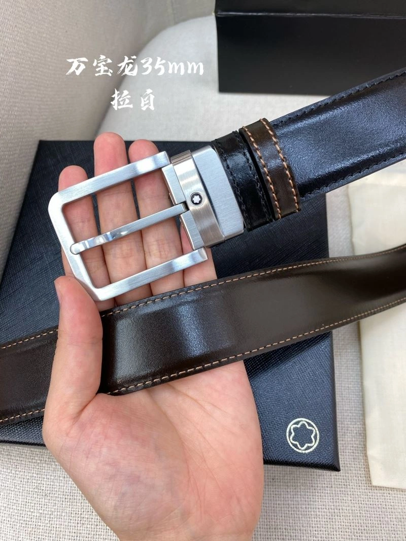 Brand-authenticated Montblanc Belts
