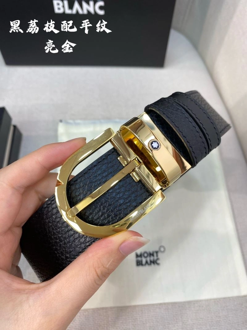 Brand-authenticated Montblanc Belts