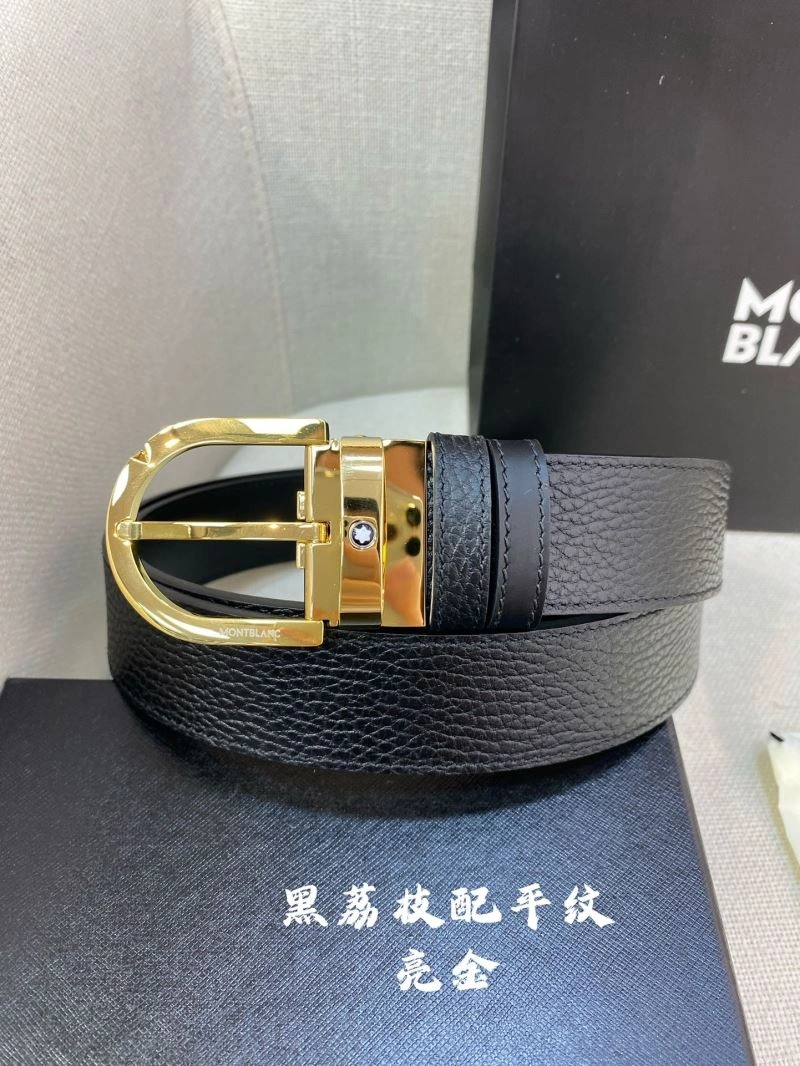Brand-authenticated Montblanc Belts