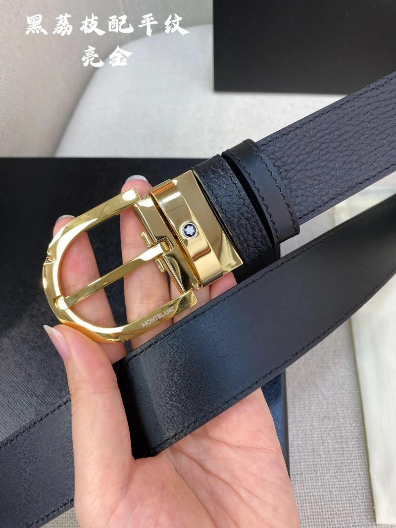 Brand-authenticated Montblanc Belts