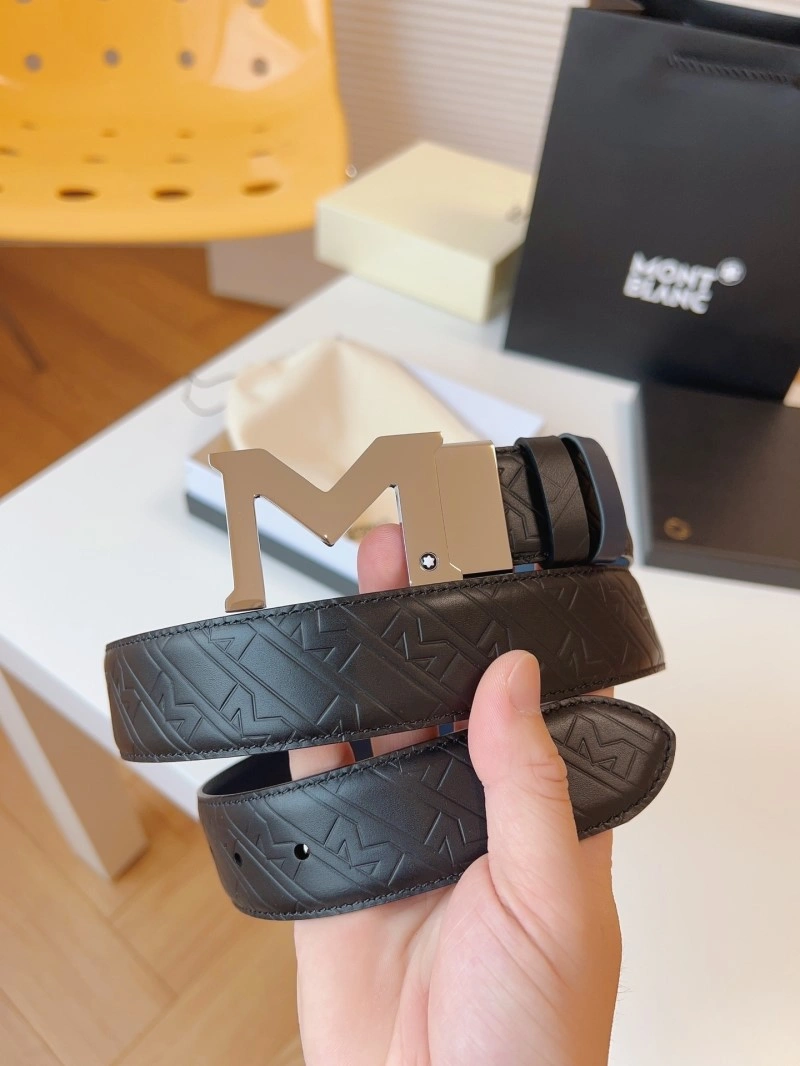 Precise copy Montblanc Belts