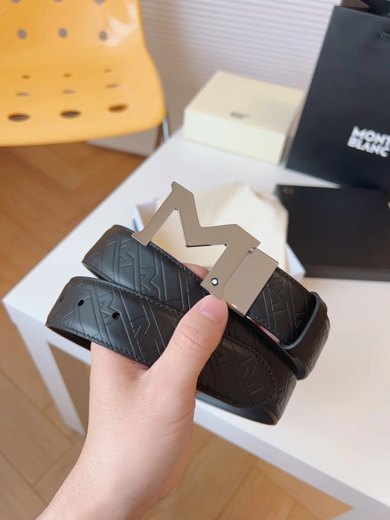 Exact replica Montblanc Belts
