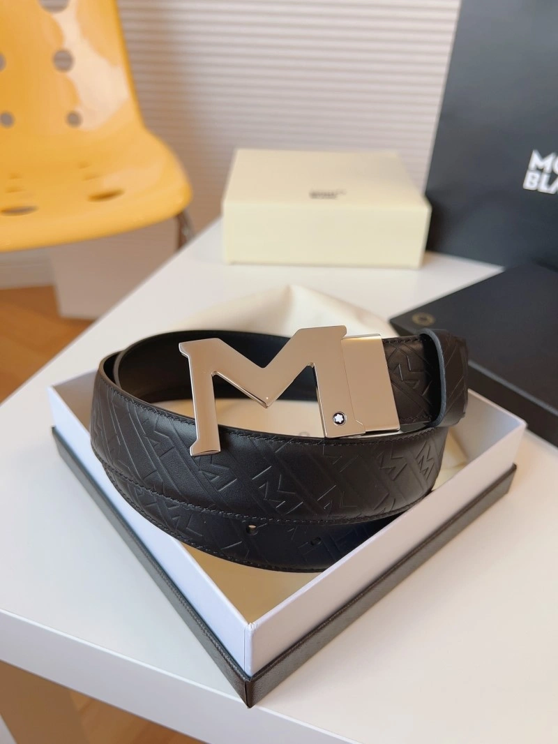 Exact replica Montblanc Belts