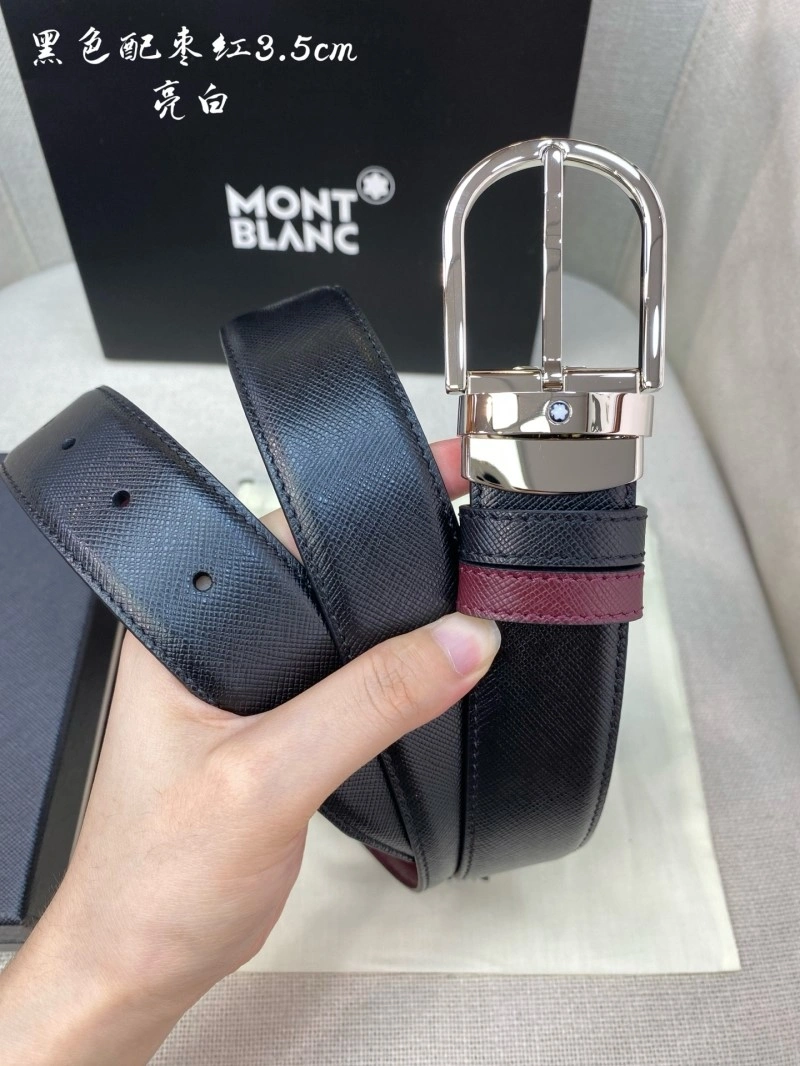 Indistinguishable Montblanc Belts