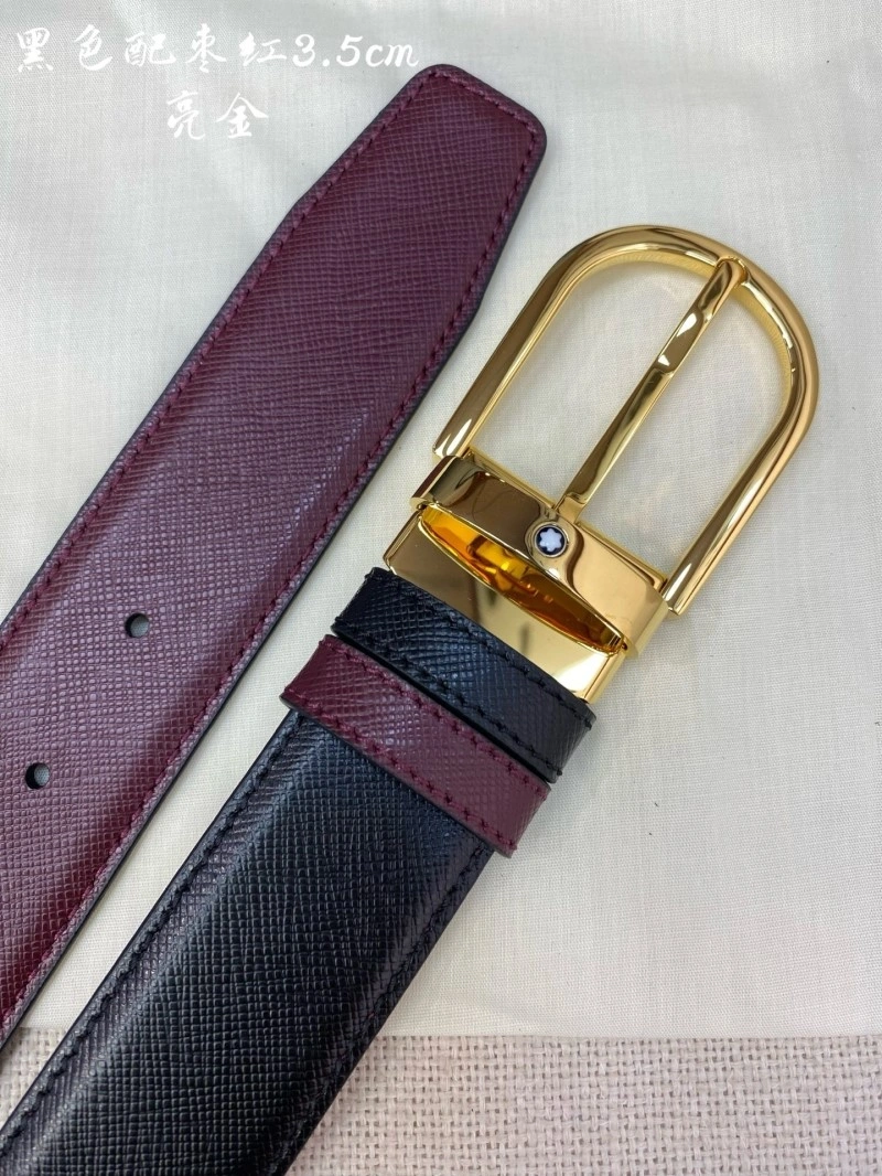 Exact replica Montblanc Belts