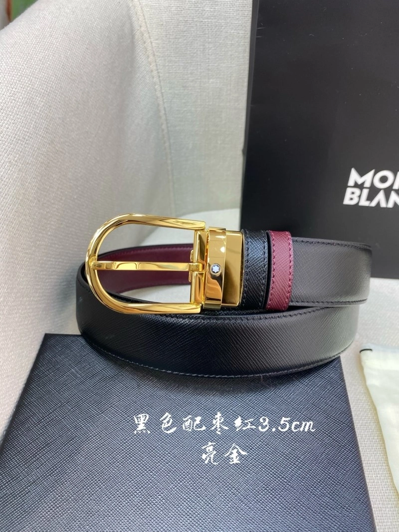 Exact replica Montblanc Belts