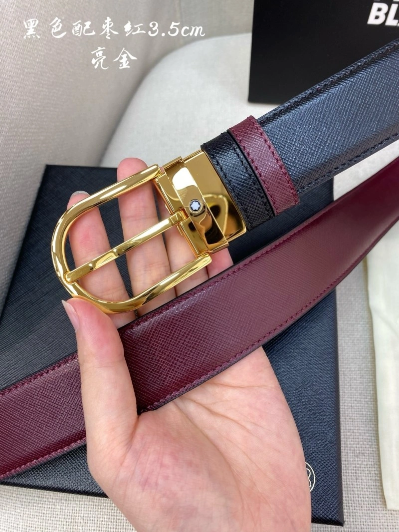 Exact replica Montblanc Belts