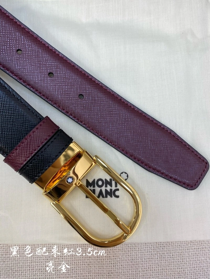 Exact replica Montblanc Belts