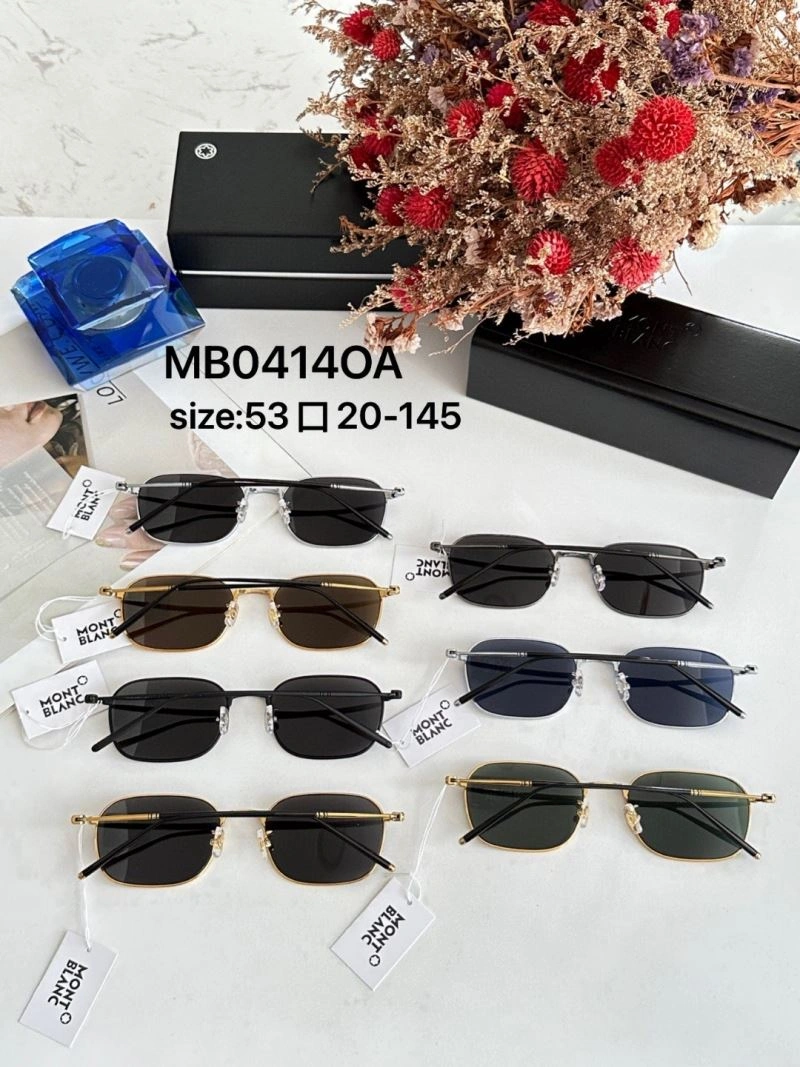 Brand-authenticated Montblanc Sunglasses