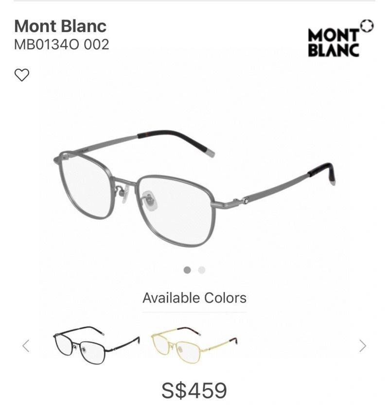Montblanc Sunglasses
