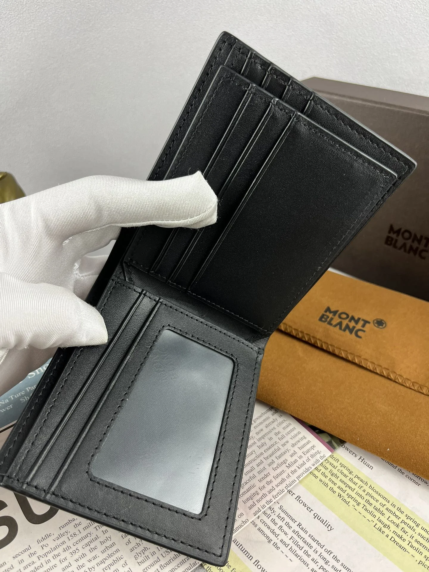 Official Montblanc Wallets Purse