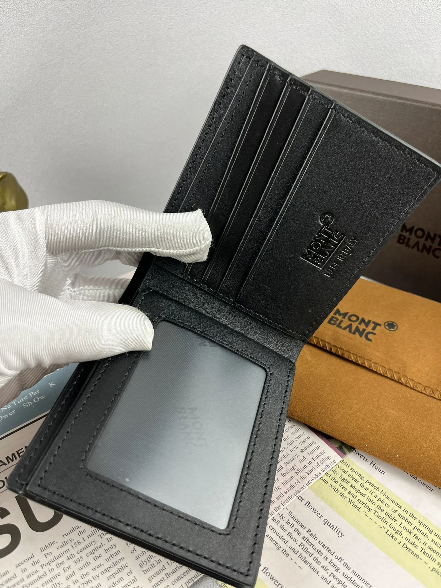 Official Montblanc Wallets Purse