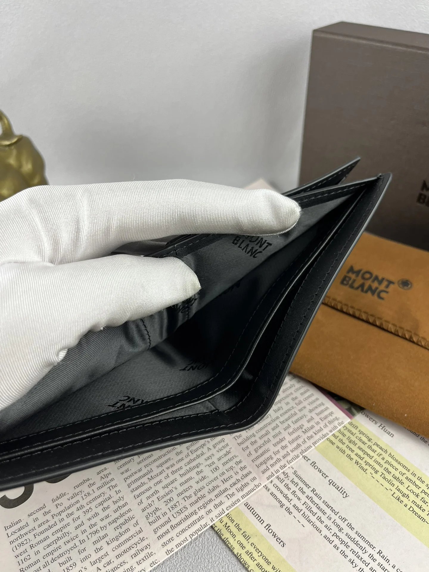 Official Montblanc Wallets Purse