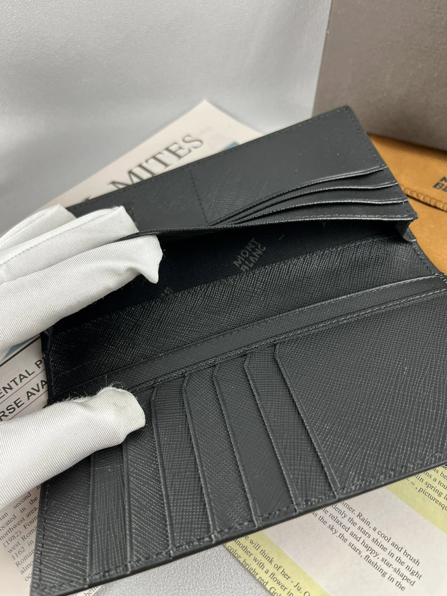 Exact replica Montblanc Wallets Purse