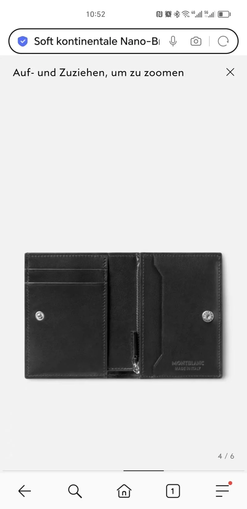 Original Montblanc Wallets Purse