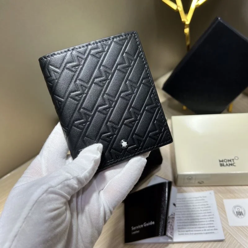 Brand-authenticated Montblanc Wallets Purse