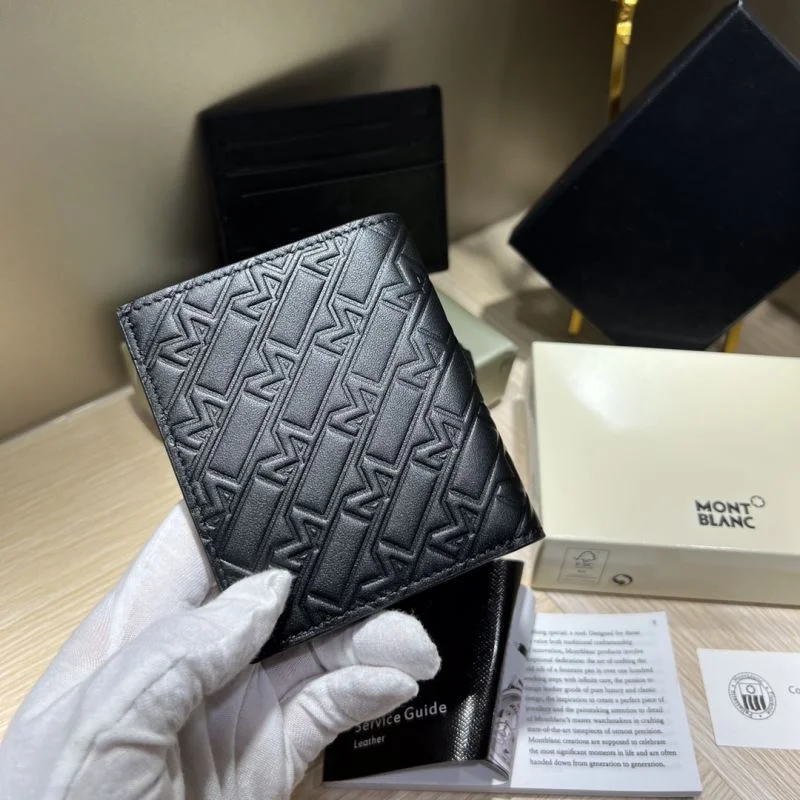 Brand-authenticated Montblanc Wallets Purse