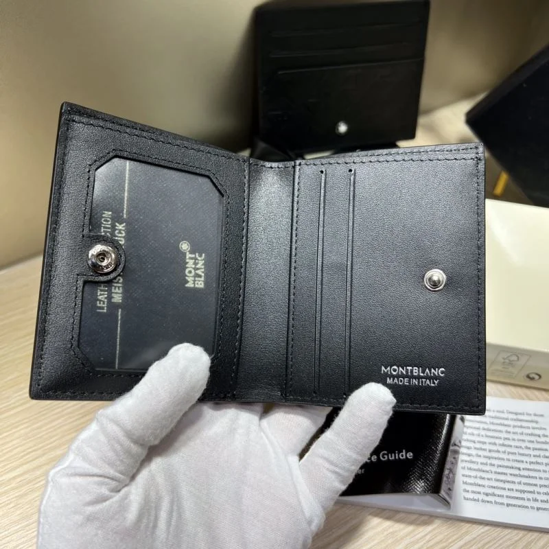 Brand-authenticated Montblanc Wallets Purse