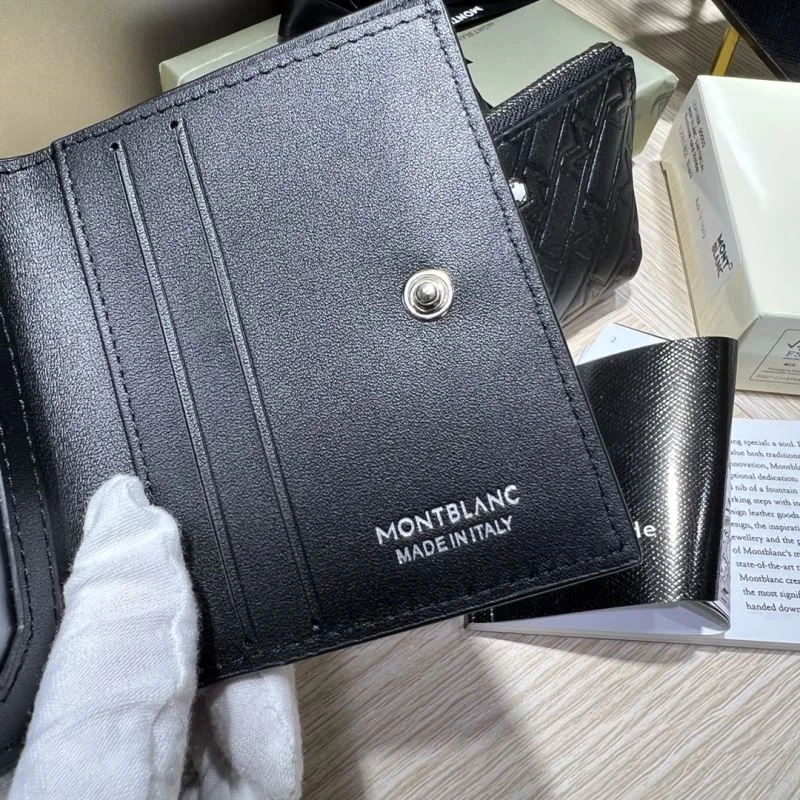 Brand-authenticated Montblanc Wallets Purse