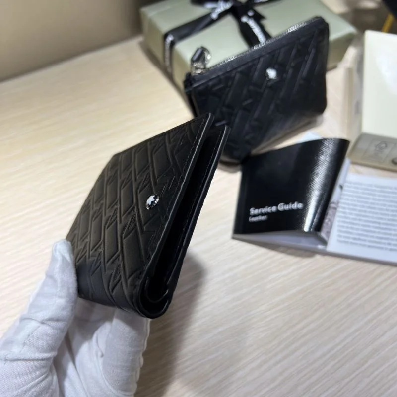 Brand-authenticated Montblanc Wallets Purse
