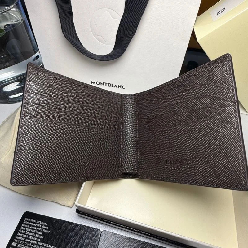Brand-authenticated Montblanc Wallets Purse