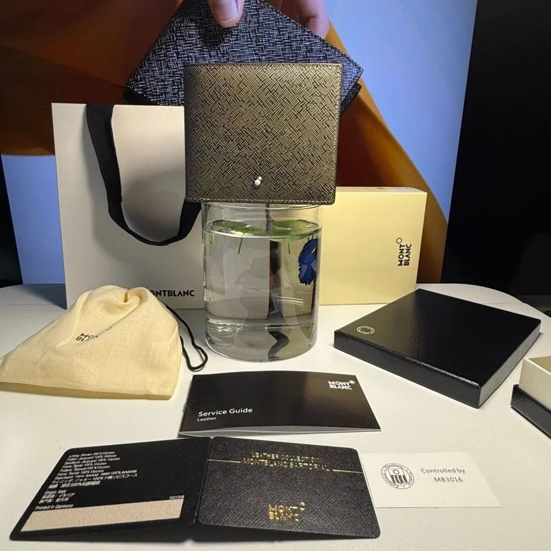 Brand-authenticated Montblanc Wallets Purse