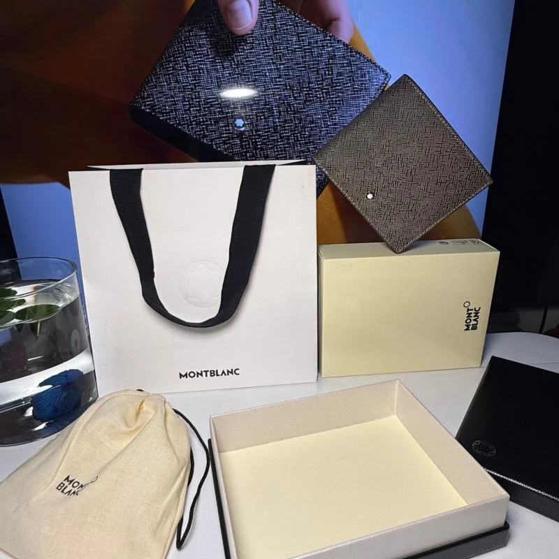 Brand-authenticated Montblanc Wallets Purse