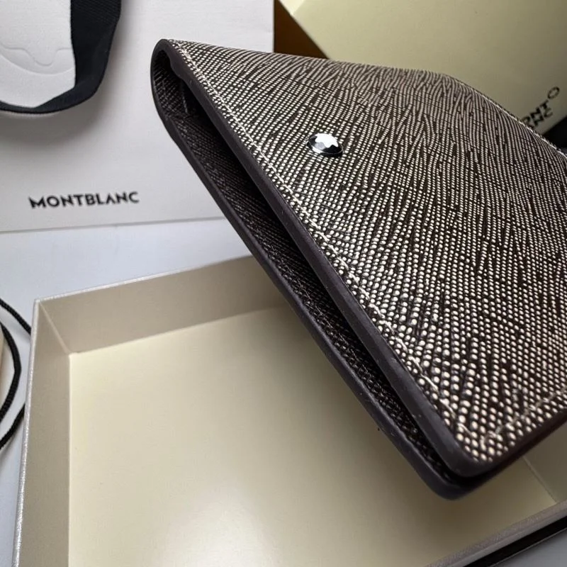 Brand-authenticated Montblanc Wallets Purse