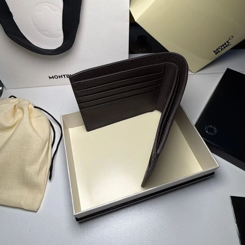 Brand-authenticated Montblanc Wallets Purse