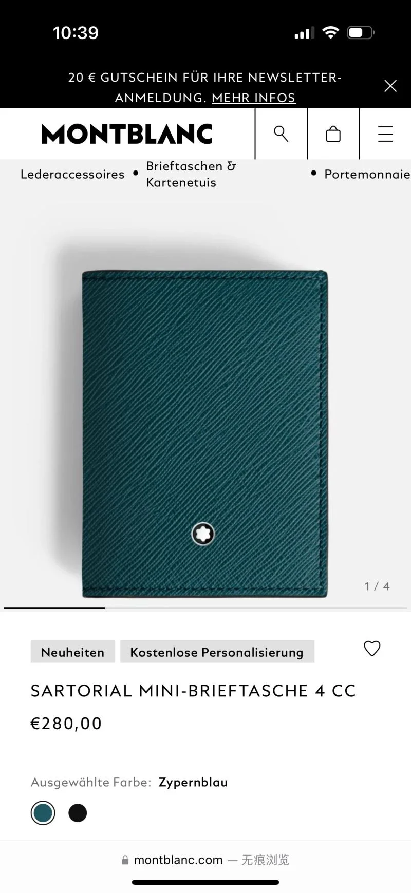 Cut-rate Montblanc Wallets Purse
