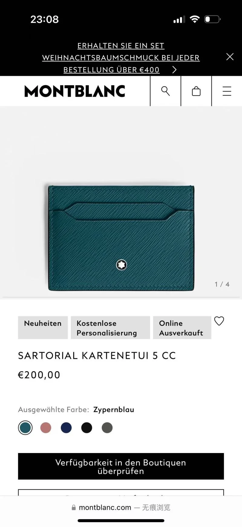High accuracy Montblanc Wallets Purse