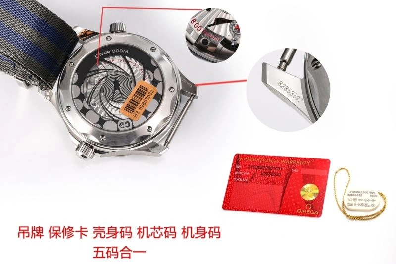 Indistinguishable OMEGA Watches