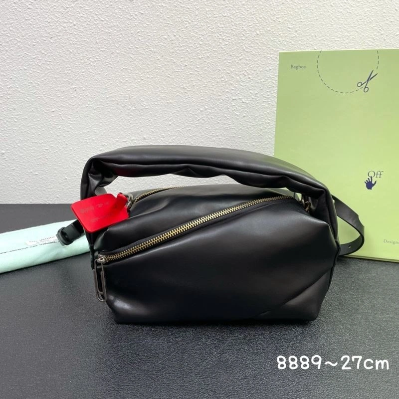 Off White Clutch Bags