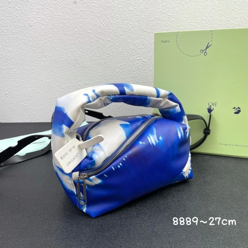Off White Clutch Bags