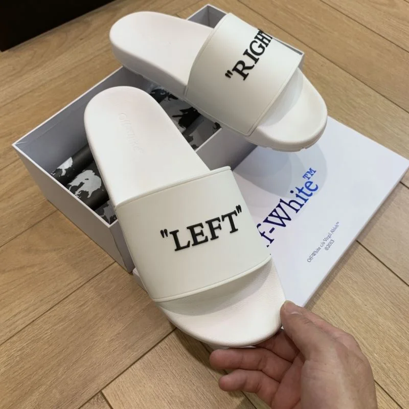 High accuracy Off White Sandals