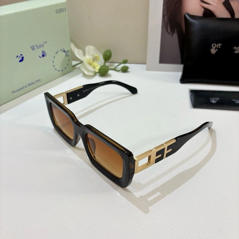 Brand-authenticated Off White Sunglasses