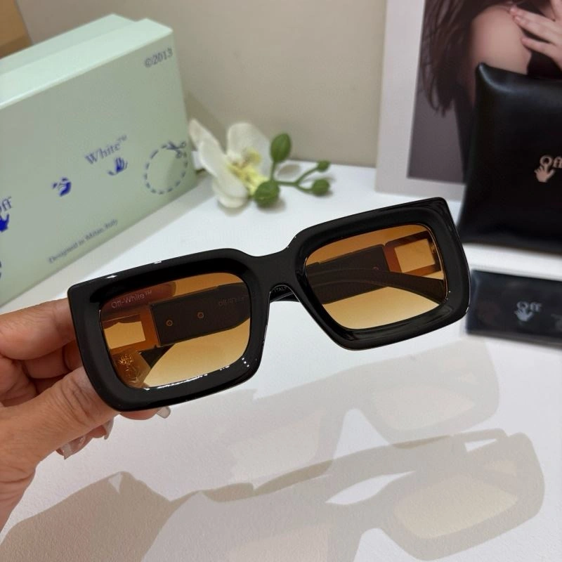 Brand-authenticated Off White Sunglasses