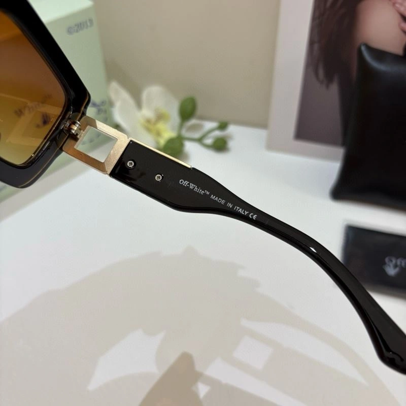 Brand-authenticated Off White Sunglasses