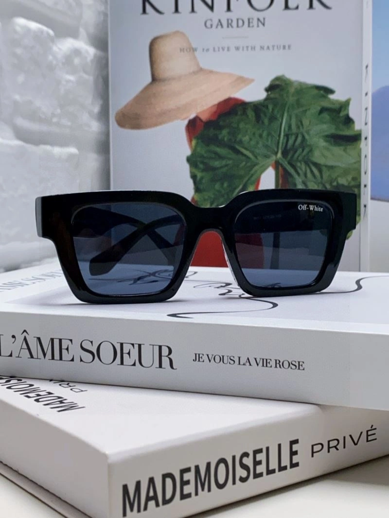 Brand-authenticated Off White Sunglasses