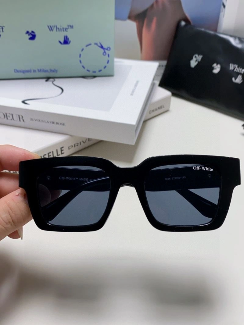 Brand-authenticated Off White Sunglasses