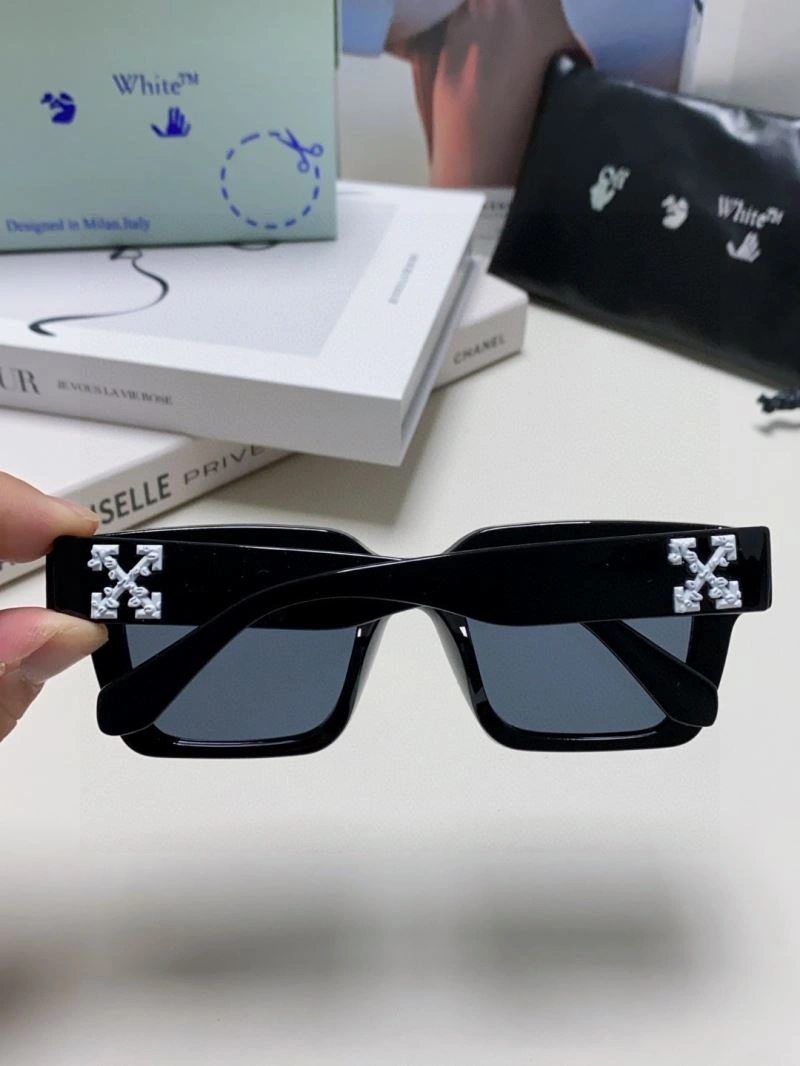 Brand-authenticated Off White Sunglasses