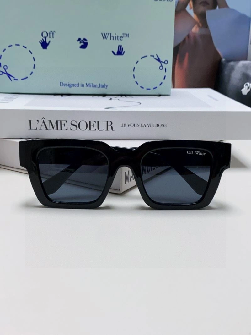 Brand-authenticated Off White Sunglasses