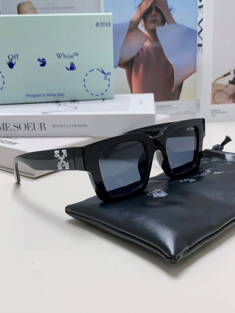 Brand-authenticated Off White Sunglasses