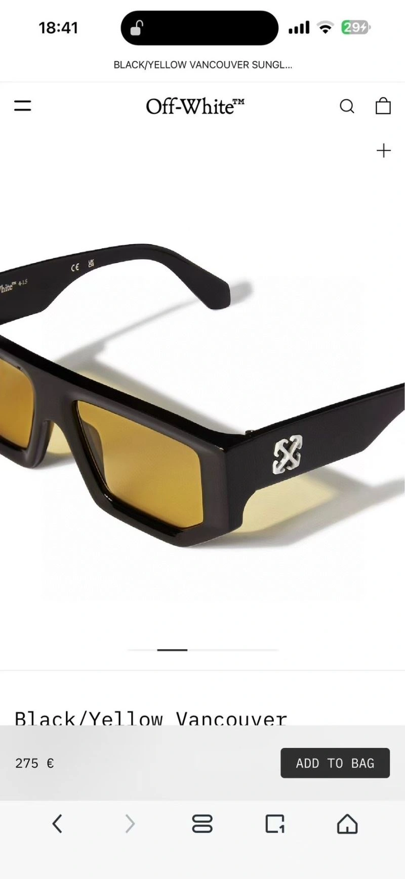 Off White Sunglasses