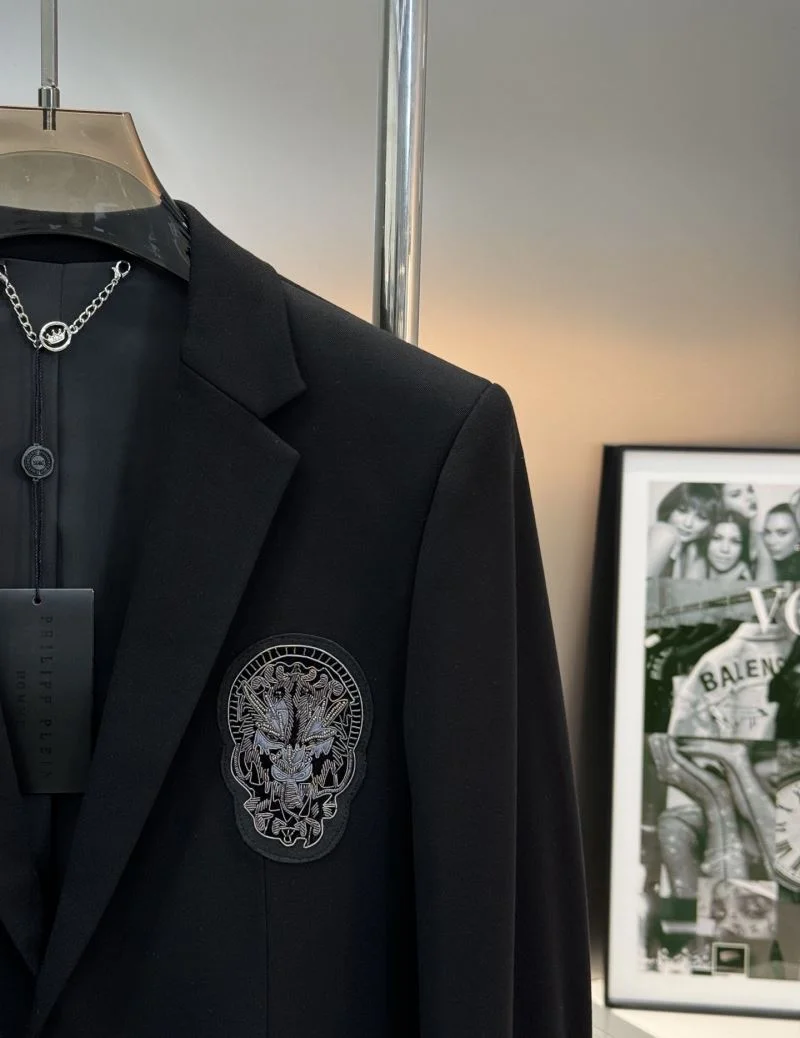 Brand-authenticated Philipp Plein Outwear