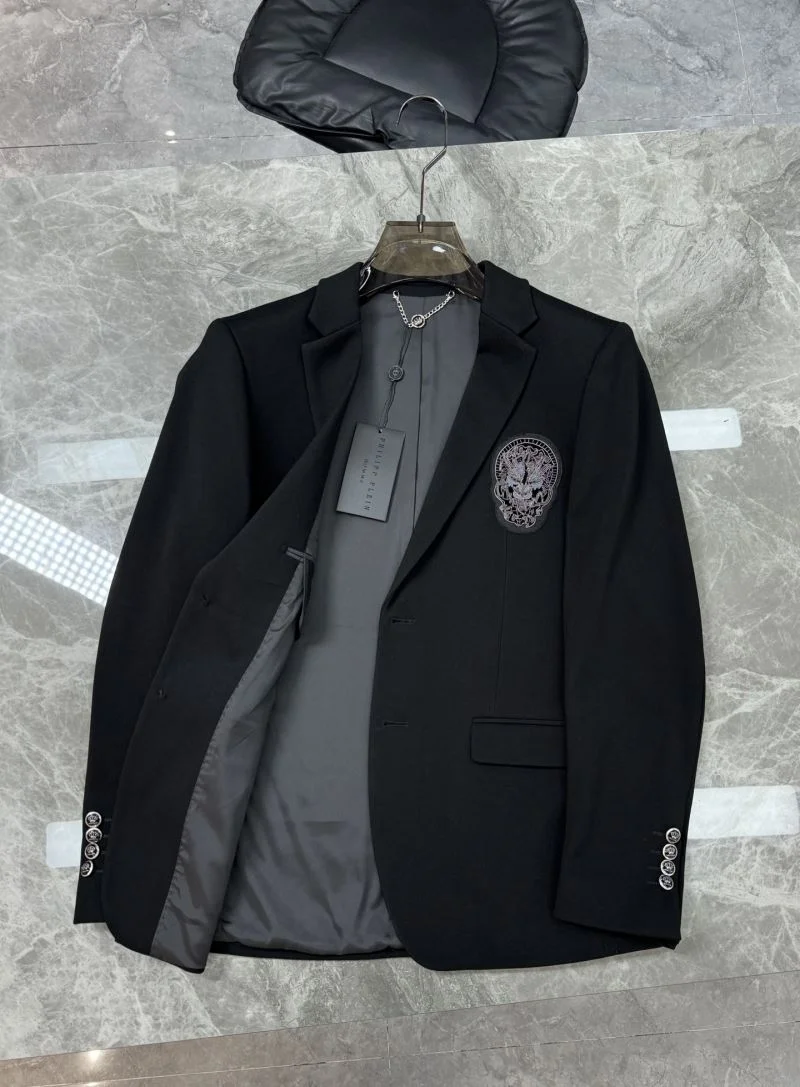 Brand-authenticated Philipp Plein Outwear