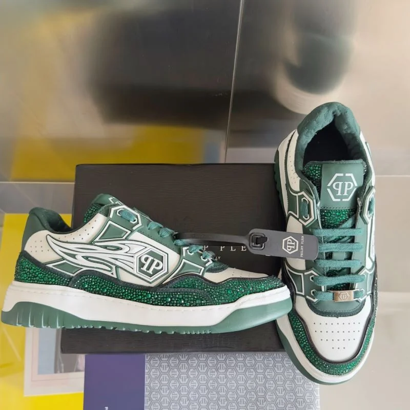 Brand-authenticated Philipp Plein Shoes